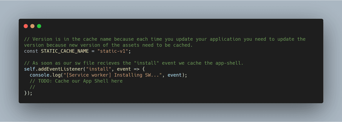 Building an offline web app using Service Workers | thedeployguy
